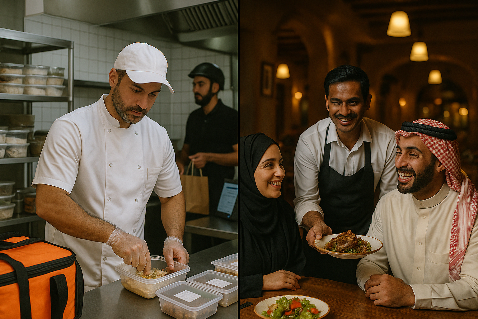 جاهز تبدأ مشروعك؟ اختر النموذج اللذي يخدم رؤيتك: مطعم تقليدي ولا سحابي ...